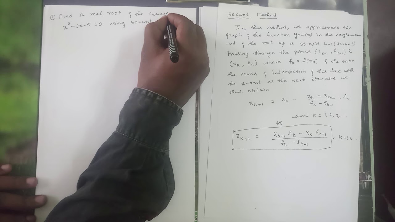 secant method - YouTube