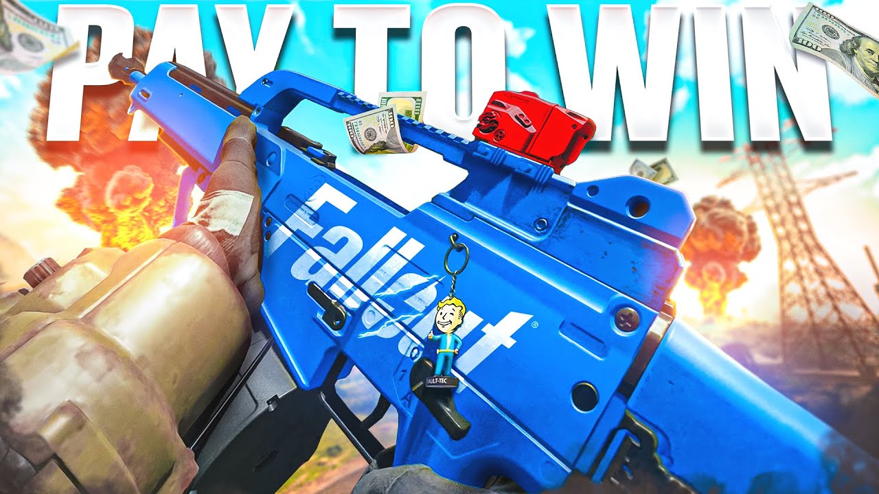 the New Fallout Warzone bundle is pay to win.. (BROKEN THERMAL SIGHT ...