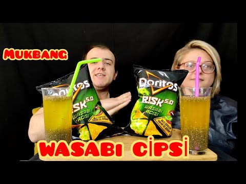 DORİTOS RİSK 5.0 WASABİ YEDİK | MUKBANG WASABİLİ CİPS |