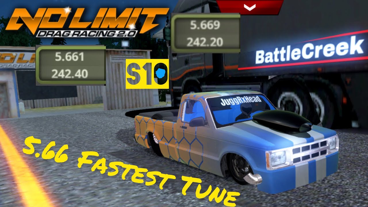 5.66 86’ Chevy S10 Fastest Tune - No Limit Drag Racing 2.0 - YouTube