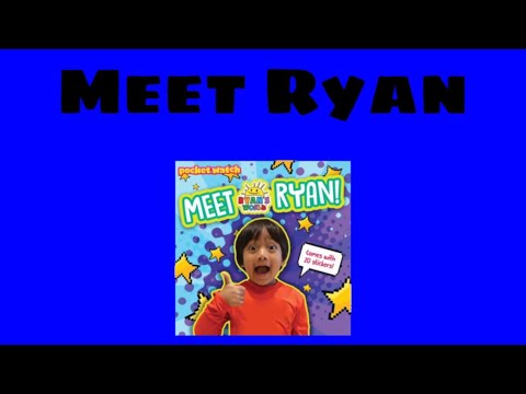 Meet Ryan from Ryan's World Storytime - YouTube