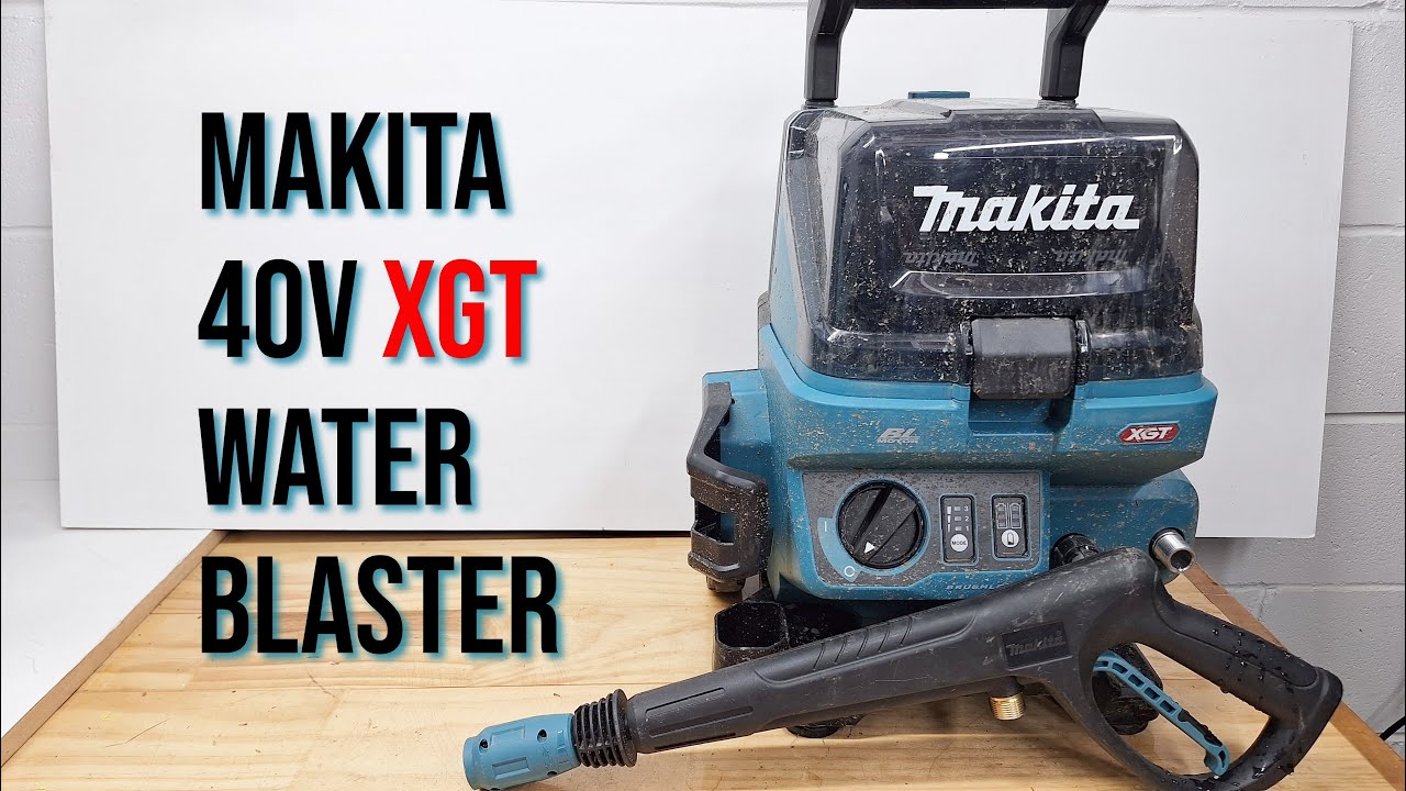 Makita HW001G Pressure Washer Review. Are Battery Water Blasters any ...