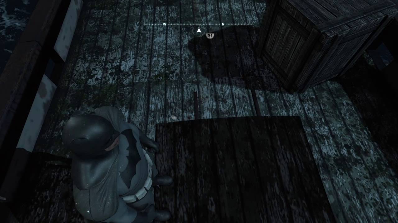 Batman: Return to Arkham - Arkham City Scarecrow Boat Easter Egg - YouTube