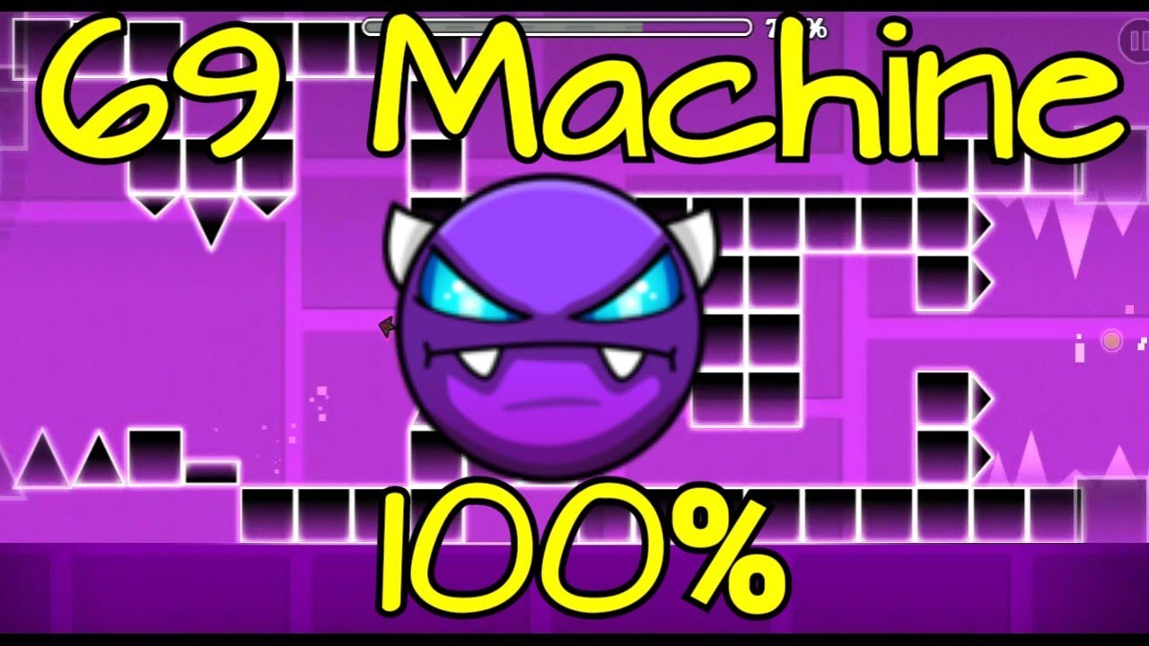 "69 Machine" Worst Easy Demon! GG! 100%! {Мобилка} - YouTube
