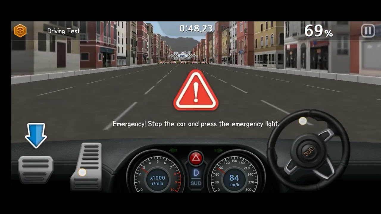 Dr Draving level 1 driving test gaming video - YouTube