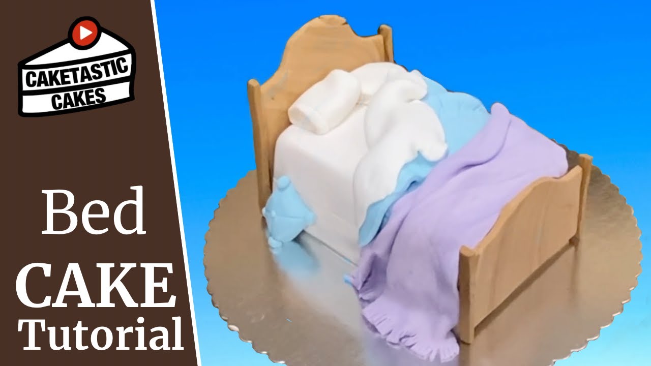 Simple Bed Cake Tutorial - for all your bed cake needs! - YouTube