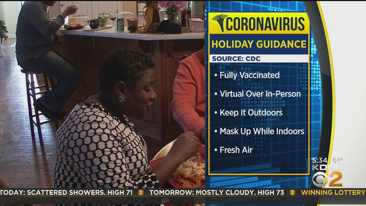 CDC Issues New Guidance Ahead Of Holiday Season - YouTube