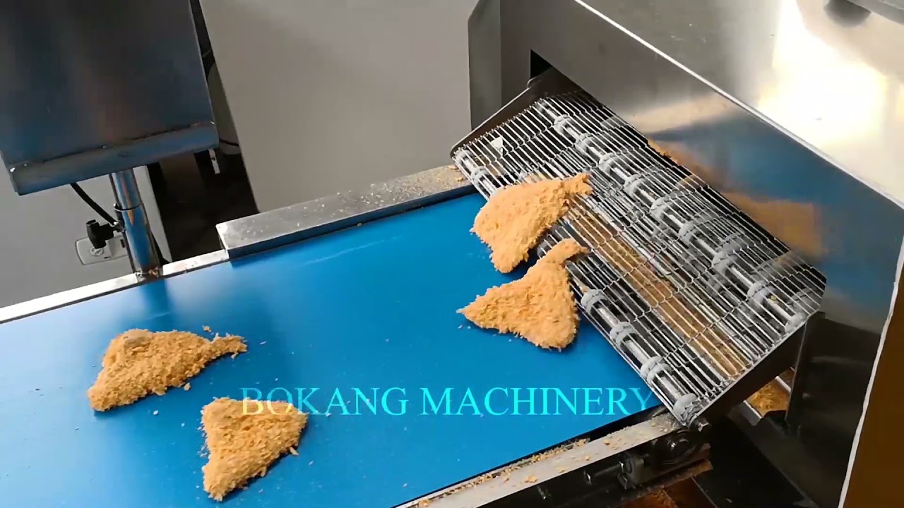 batter and breading machine - YouTube