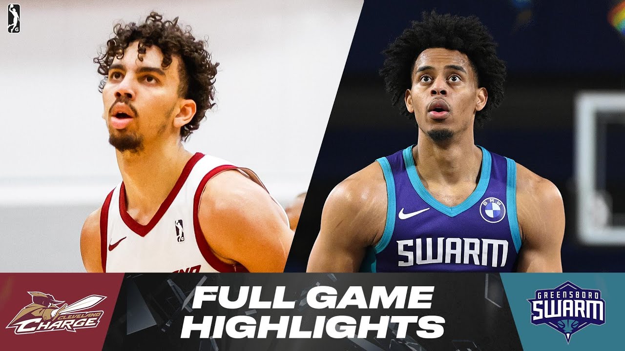 Cleveland Charge vs. Greensboro Swarm - Game Highlights - YouTube