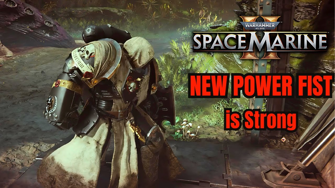 BUFFED POWER FIST in SPACE MARINE 2 is actually good now - YouTube