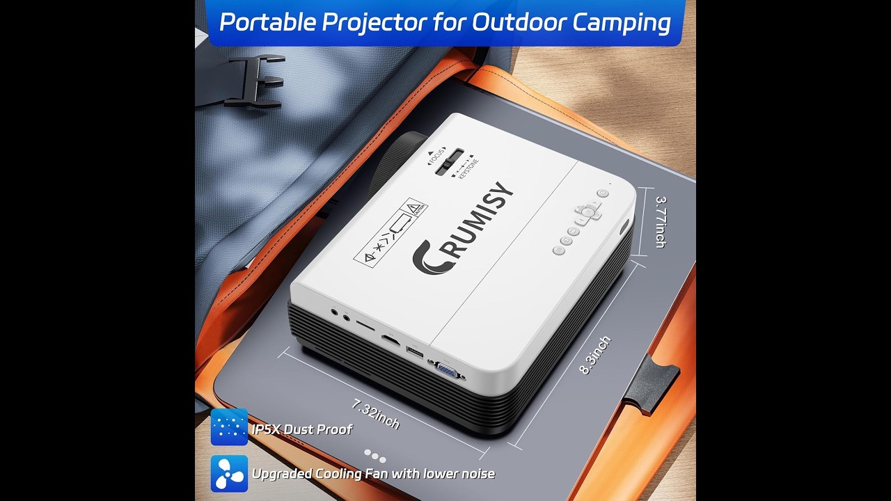 Crumisy V9 Projector with WiFi and Bluetooth ️What's features highlight ...