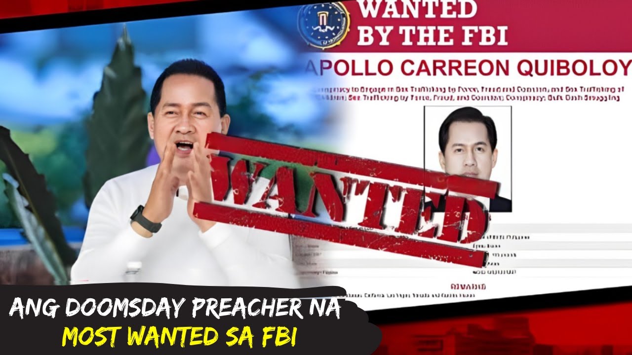 Ang Doomsday Preacher na Most Wanted sa FBI | Pastor Apollo Quiboloy ...