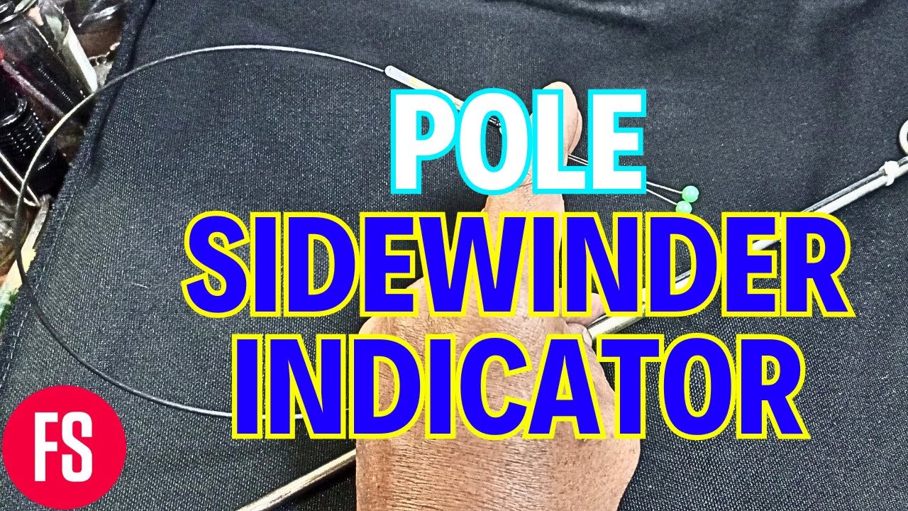 How To Make Your Own !! Pole Sidewinder Indicator || Fishing || Fishing ...