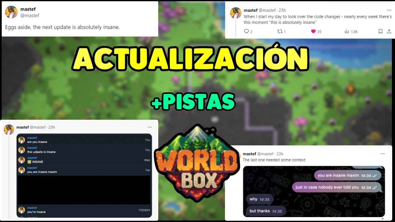 Actualización WorldBox: ¡Mastef Nos Deja Atónitos con Nuevas ...