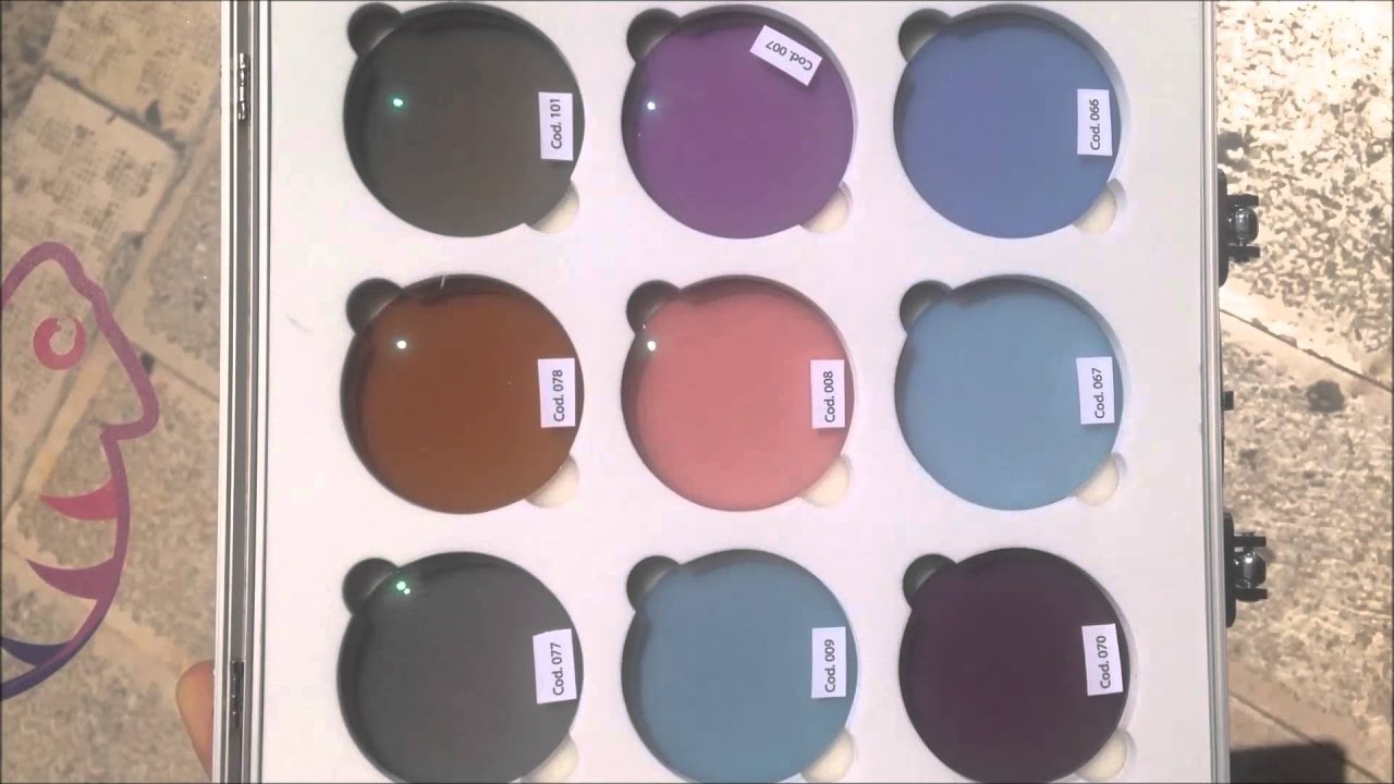 LENTI COLORATE FOTOCROMATICHE - YouTube