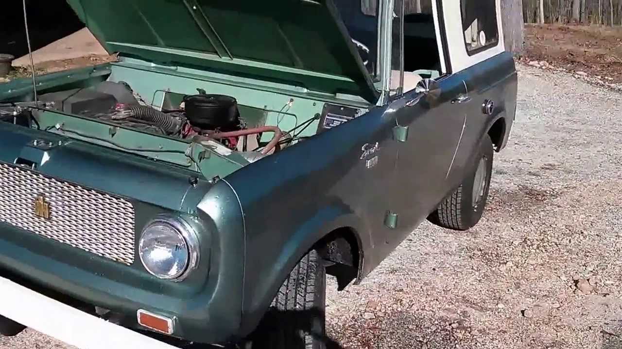 1965 International Scout Model 80 - For Sale ~ Beautiful Classic - YouTube