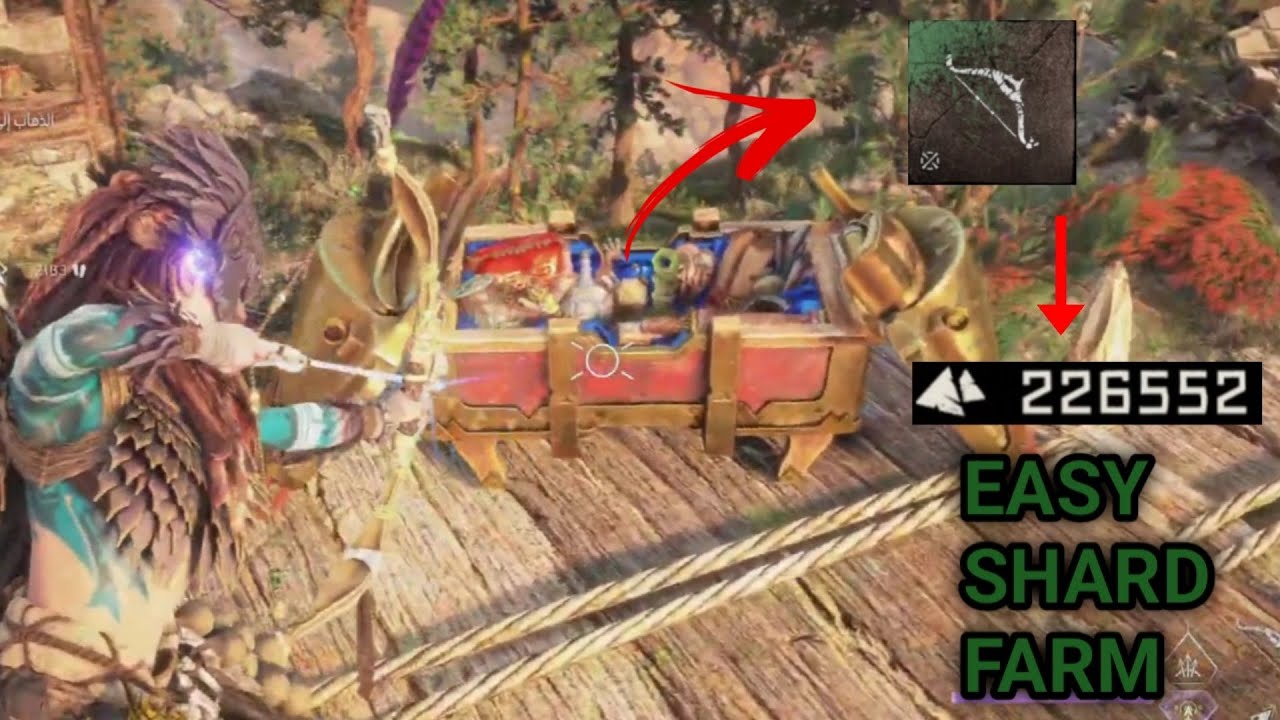 EASY SHARD FARM افضل طريقة لجمع الشاردات💯هورايزن الغرب المحظورHorizon ...