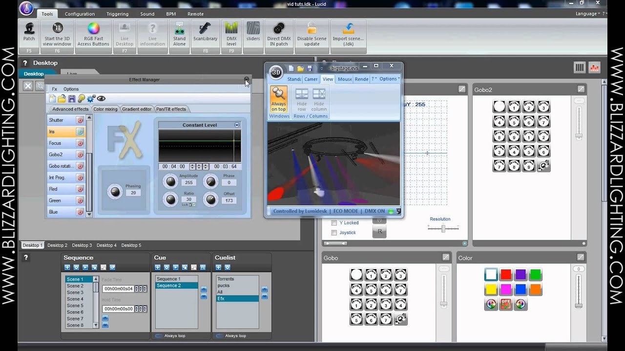 Lucid tutorial 6, Dynamic Cue Creation - YouTube
