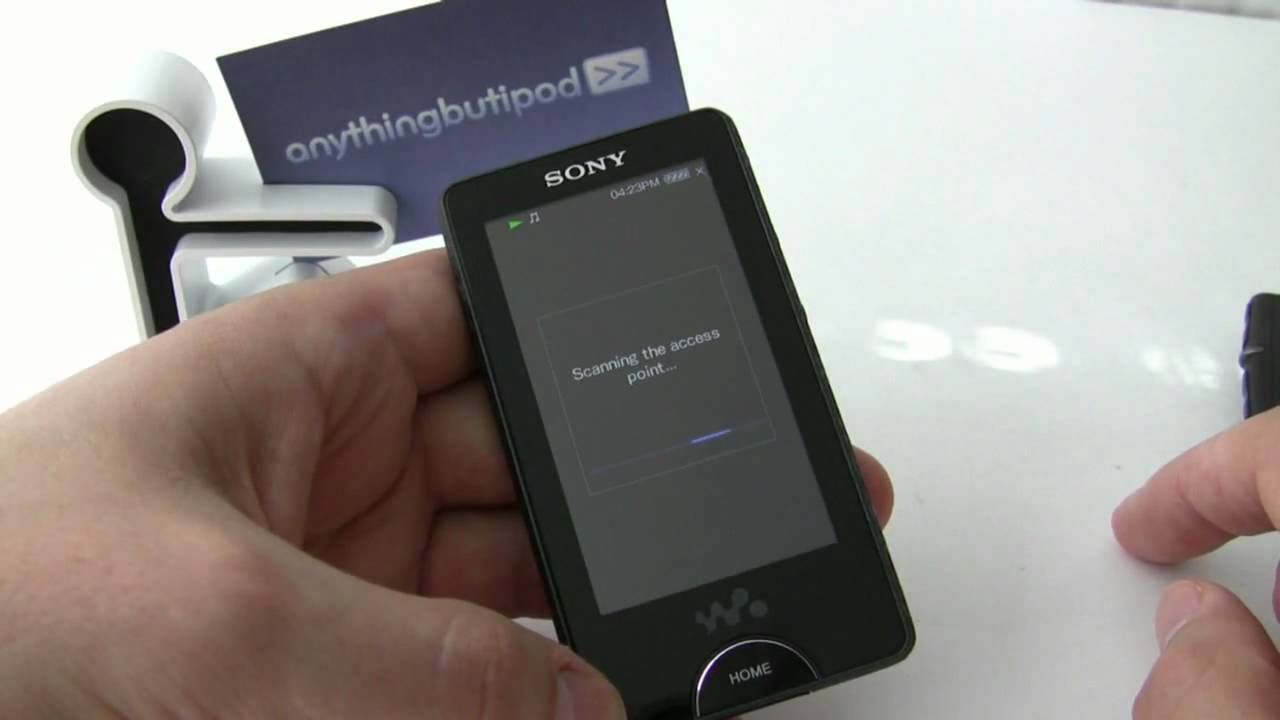 Sony Walkman X-1000 Review - Music UI - YouTube