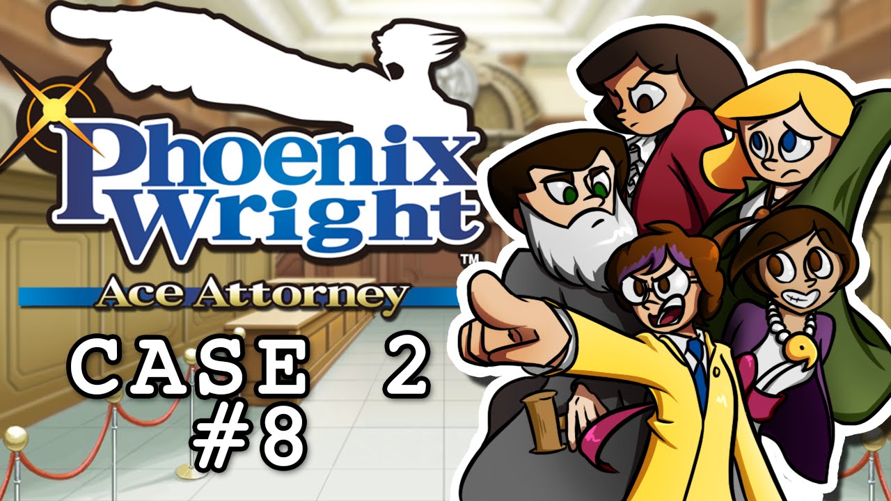 RED WHITE AND BLUE- Phoenix Wright Ace Attorney Case 2 Part 8 - YouTube