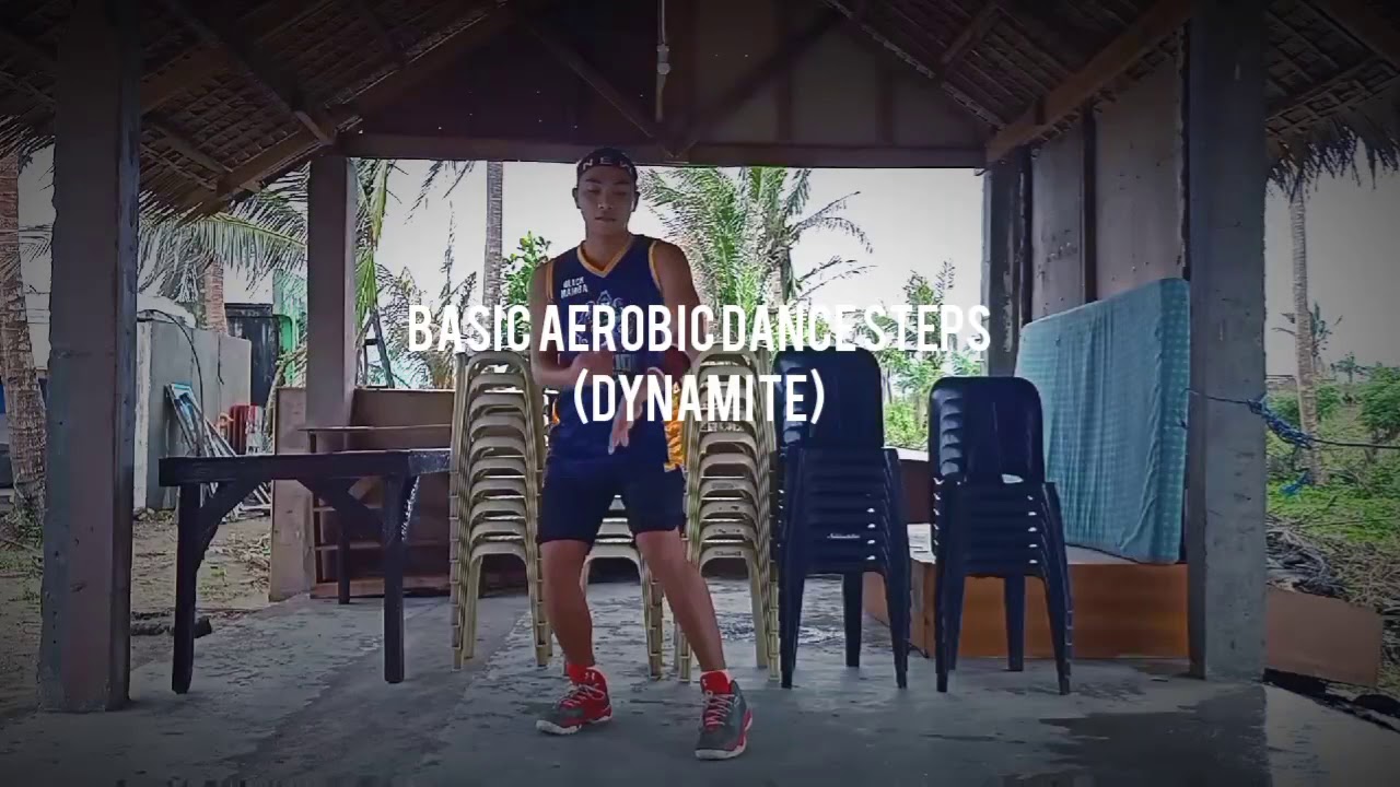 BASIC AEROBIC DANCE STEPS DYNAMITE - YouTube