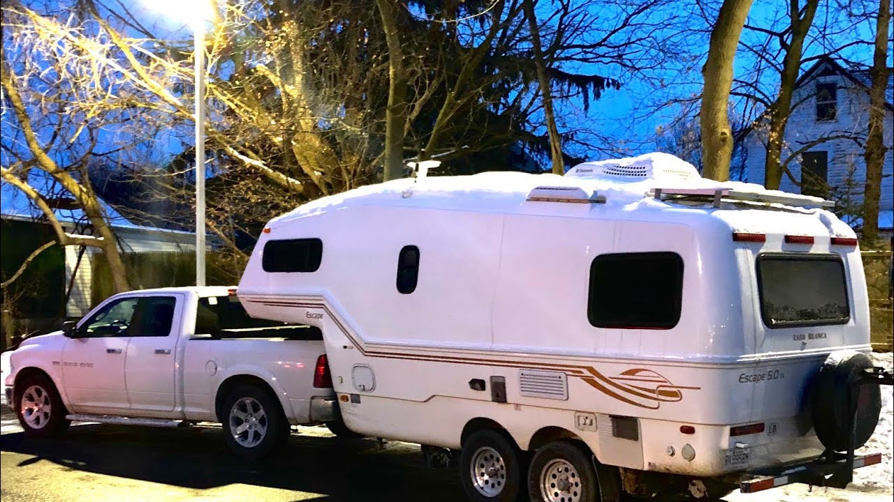 Winterizing the Escape fiberglass 5.0 TA - YouTube