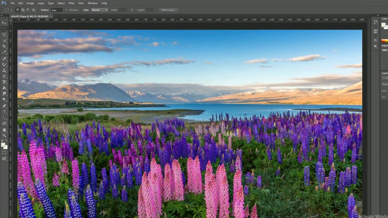 Find Edges Filter in Photoshop - YouTube
