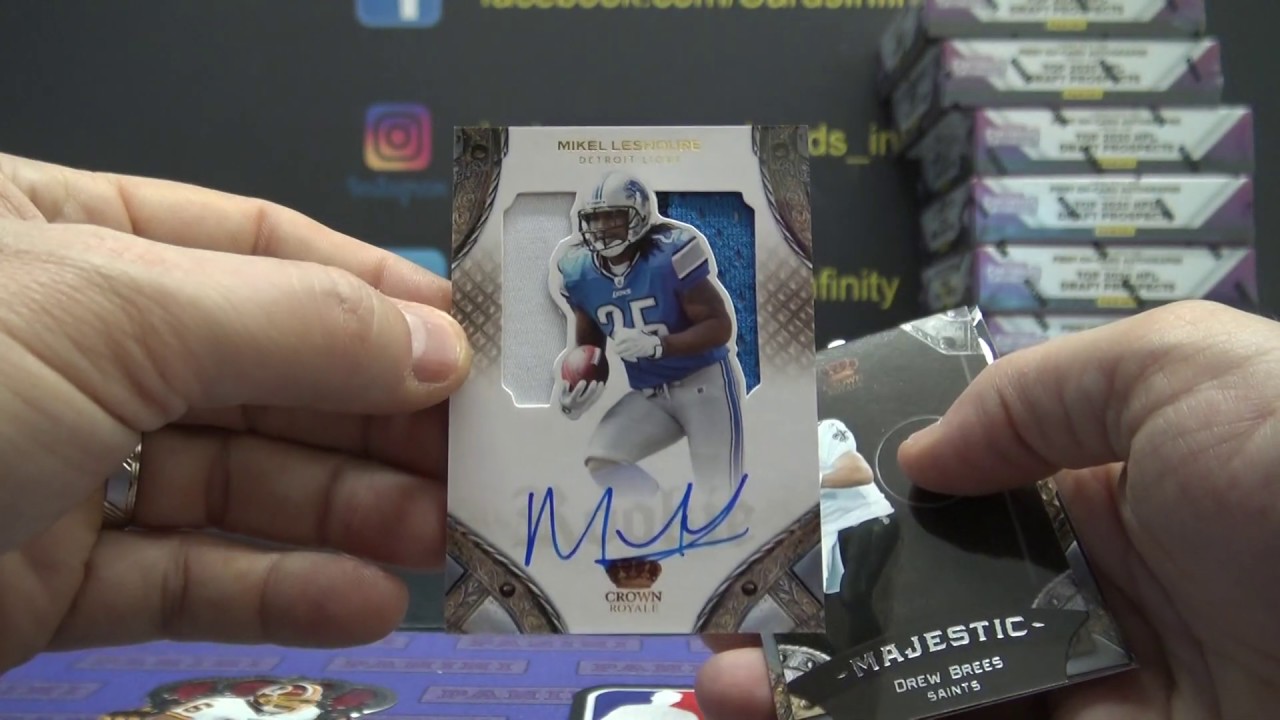 Kaedin's 2011 Panini Crown Royale NFL Football Box Break - YouTube