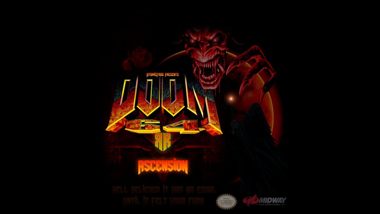 DOOM 64 RR 'Reloaded Remaster' ASCENSION. Map 12. Alpha Quadrant. - YouTube