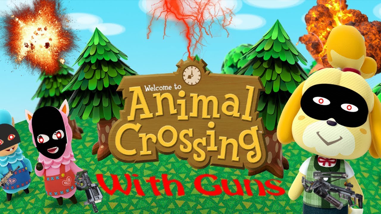 Animal crossing with guns! Game swap - YouTube