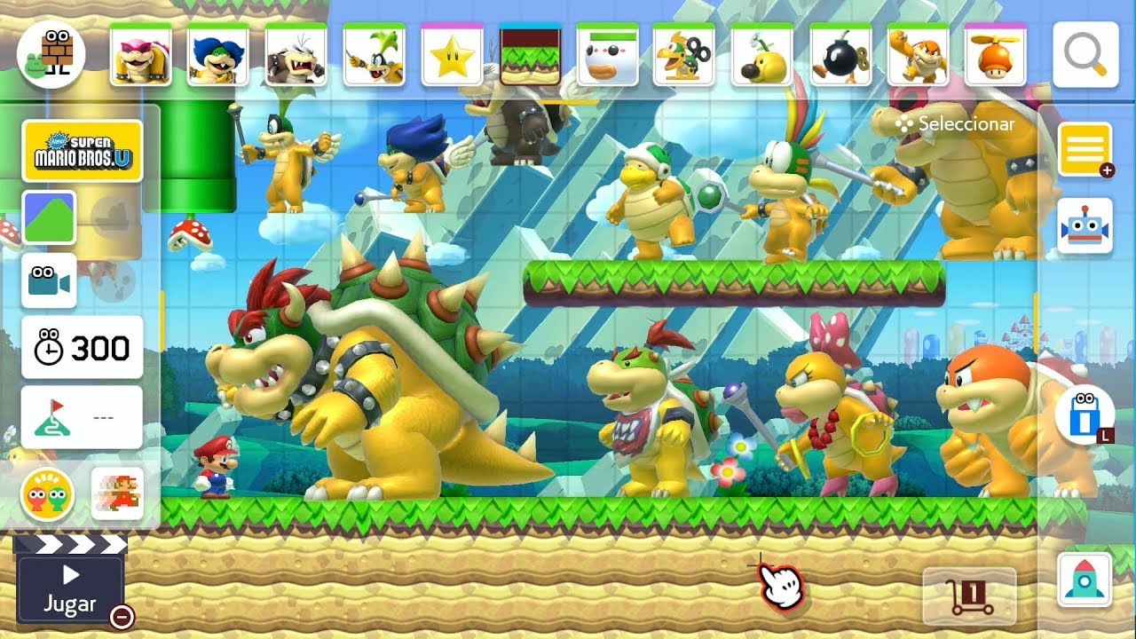 Super Mario Maker 2 All Bosses Course Maker MEGA HARD Level! - YouTube