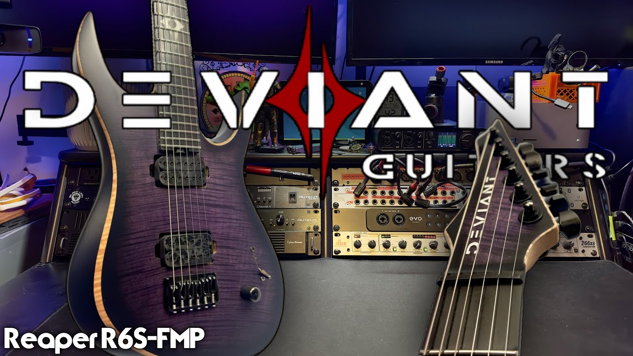 Deviant Guitars: Reaper R6S-FMP - YouTube