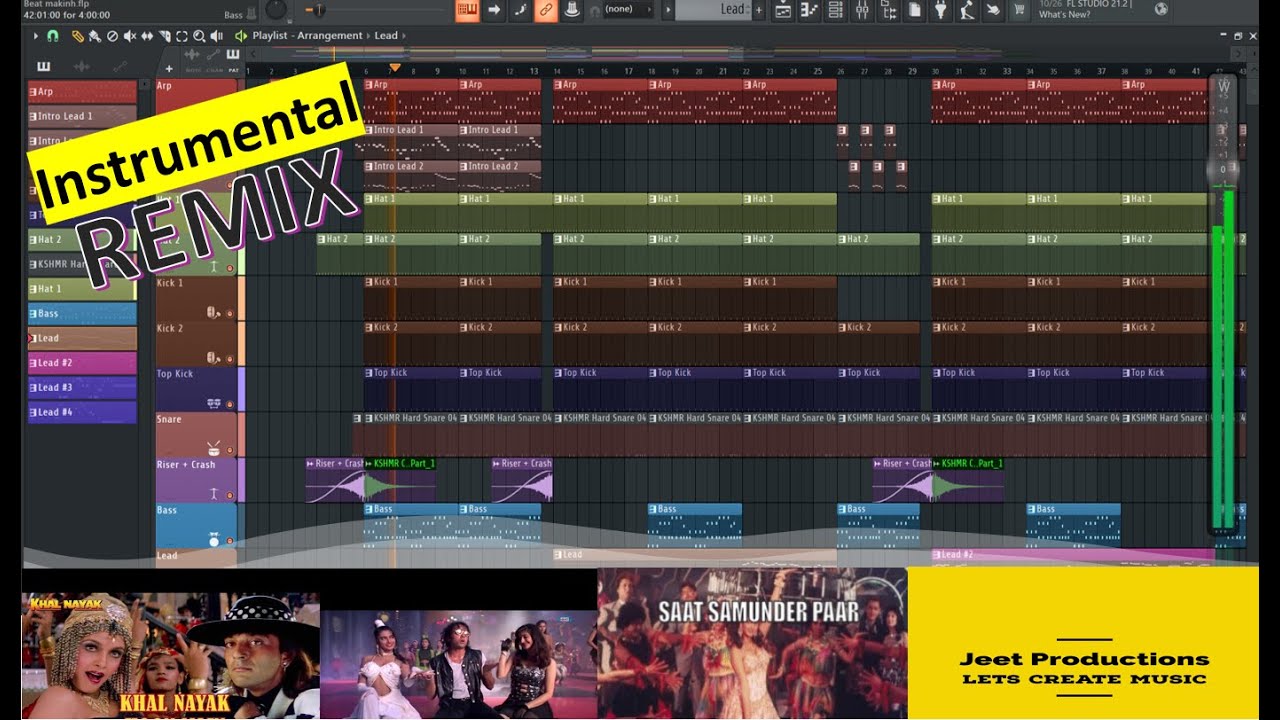 How to make Bollywood Remix I Deconstruction I FL Studio I Jeet ...