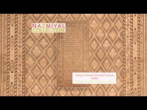 Khotan Rugs - View This Antique Khotan Oriental Carpets # 40808 The Nazmiyal Collection