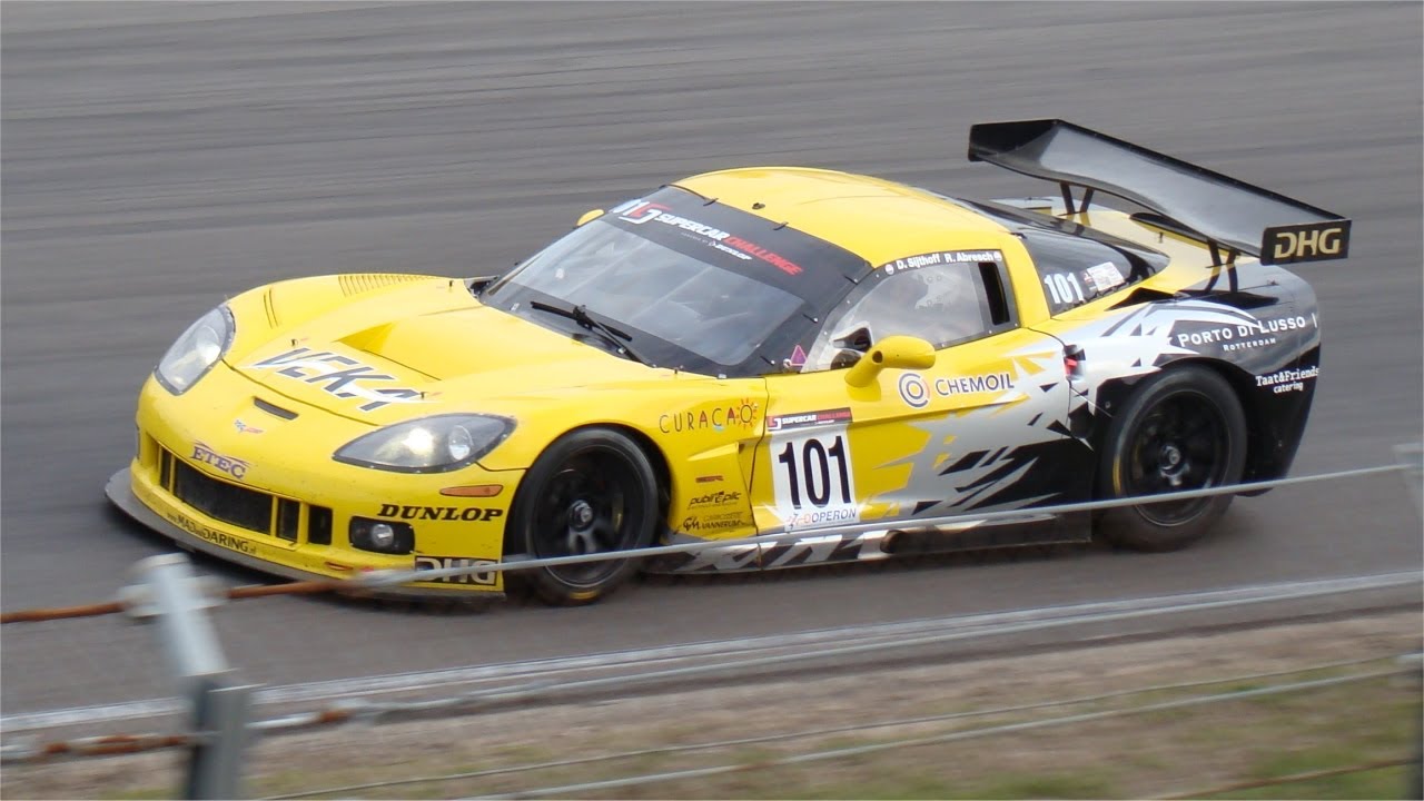 Corvette CR5 and CR6 GT1 big V8 sound! - YouTube
