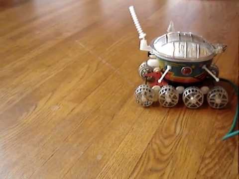 Lunochod Lunokhod Remote Control Soviet Toy - YouTube