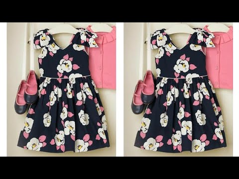 Designer Baby Frock Cutting & Stitching Full Tutorial - YouTube