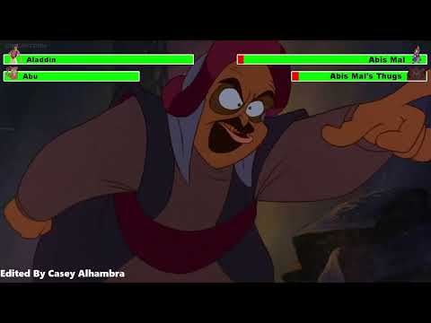Aladdin 2: The Return of Jafar (1994) Opening Scene with healthbars