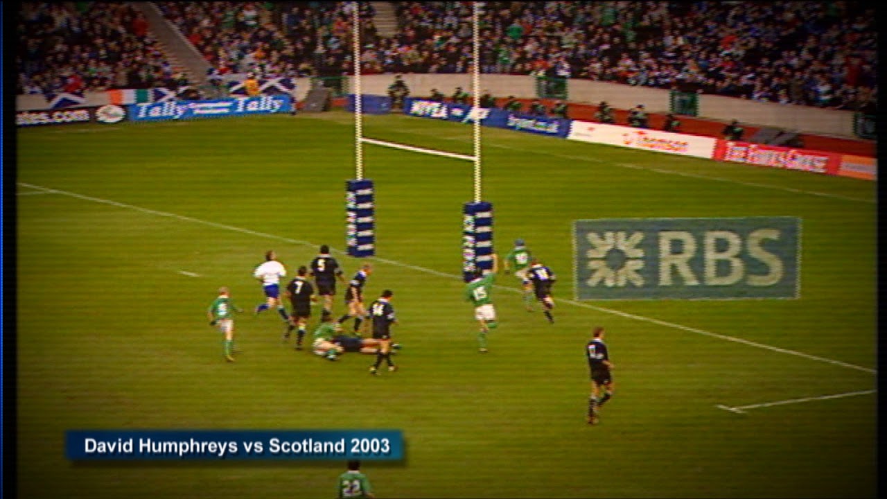 David Humphries vs Scotland 2003 - YouTube