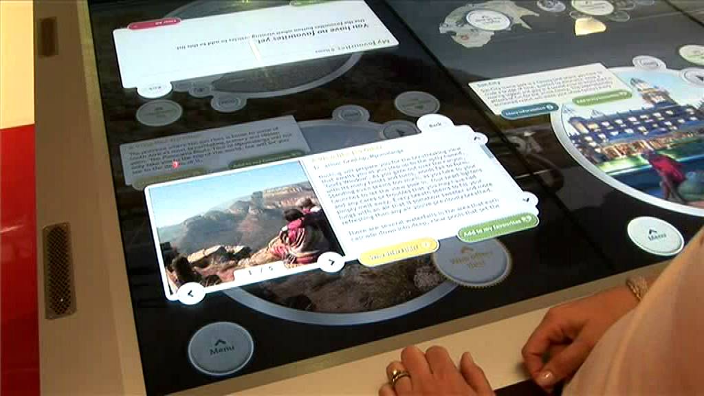 Touchtable - YouTube