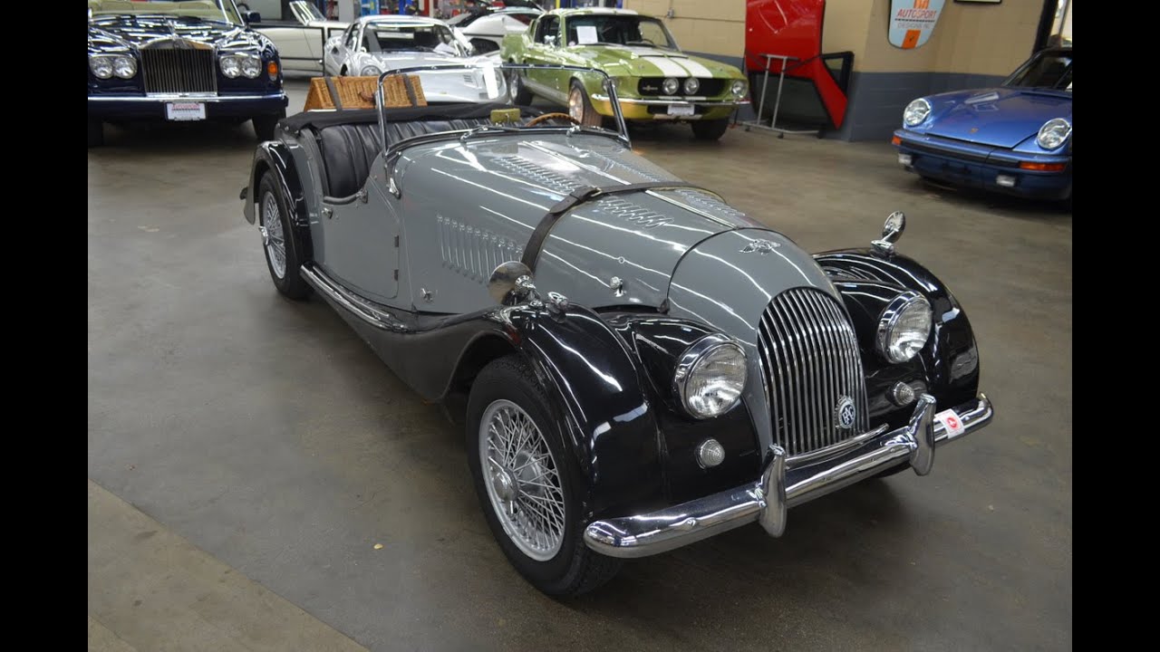 1964 Morgan Plus Four Walk Around Video - Autosport Designs - YouTube