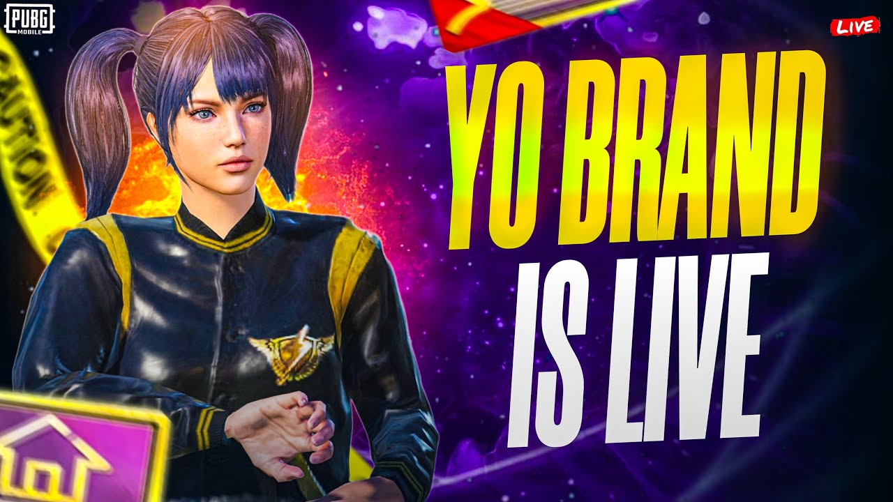 YO BRAND LIVE | PUBG MOBILE - YouTube