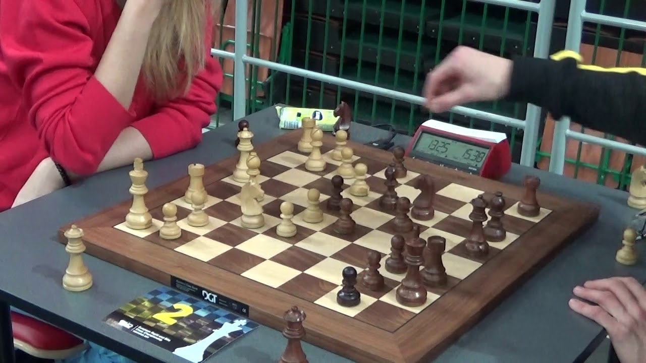 Styazhkina Anna - GM Navara David, Rapid chess, English opening - YouTube