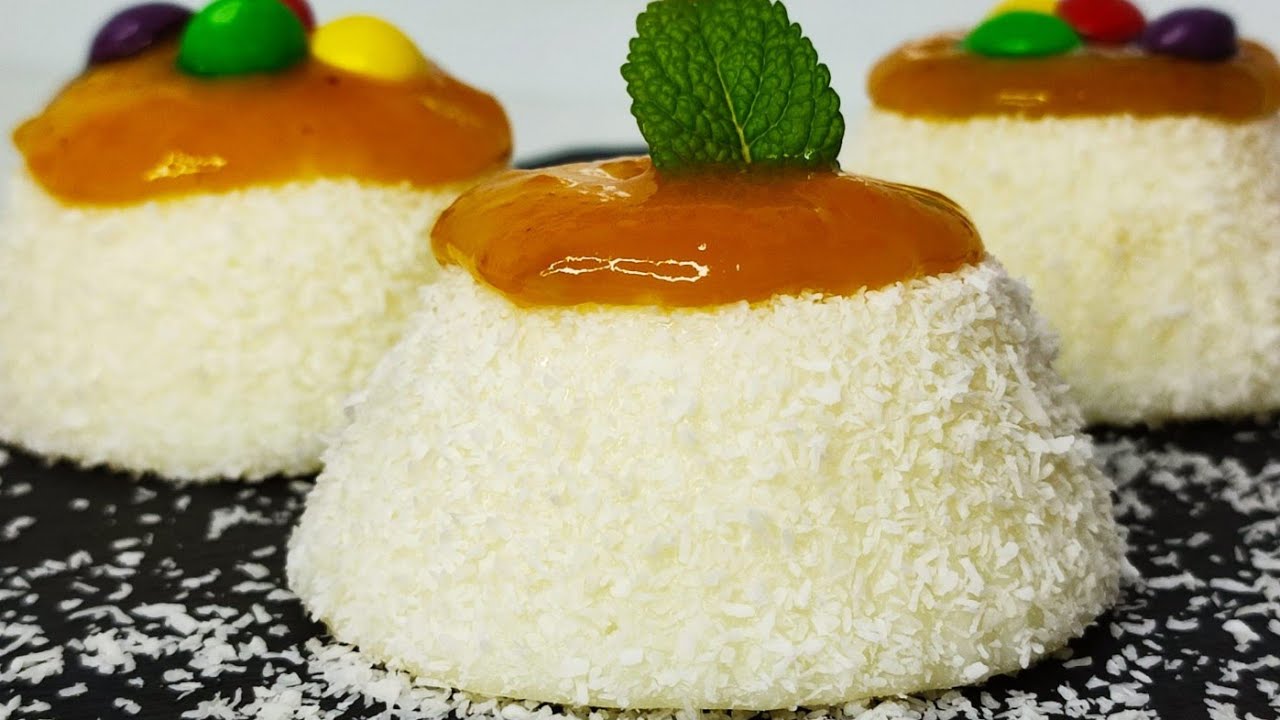 Desert turcesc rapid si delicios 🥥Postre turco muy facil - YouTube