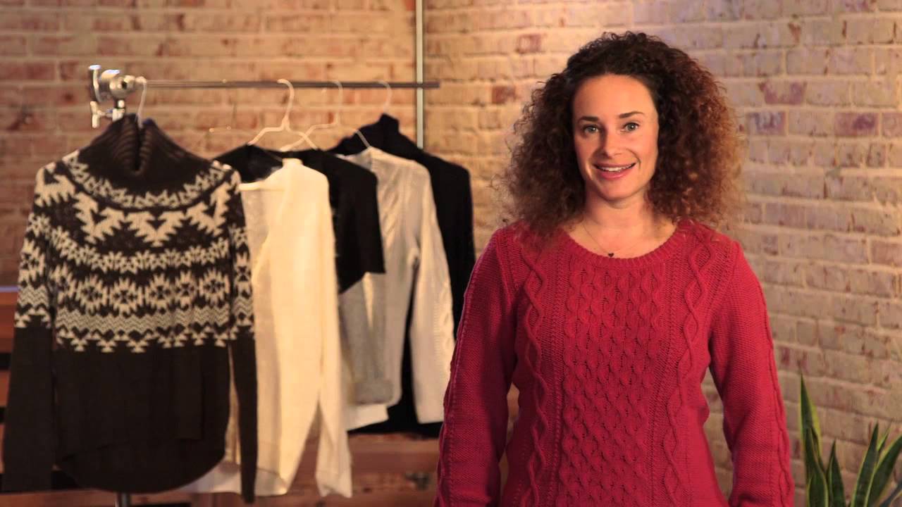 3 Hot Sweater Trends (VIDEO) - YouTube