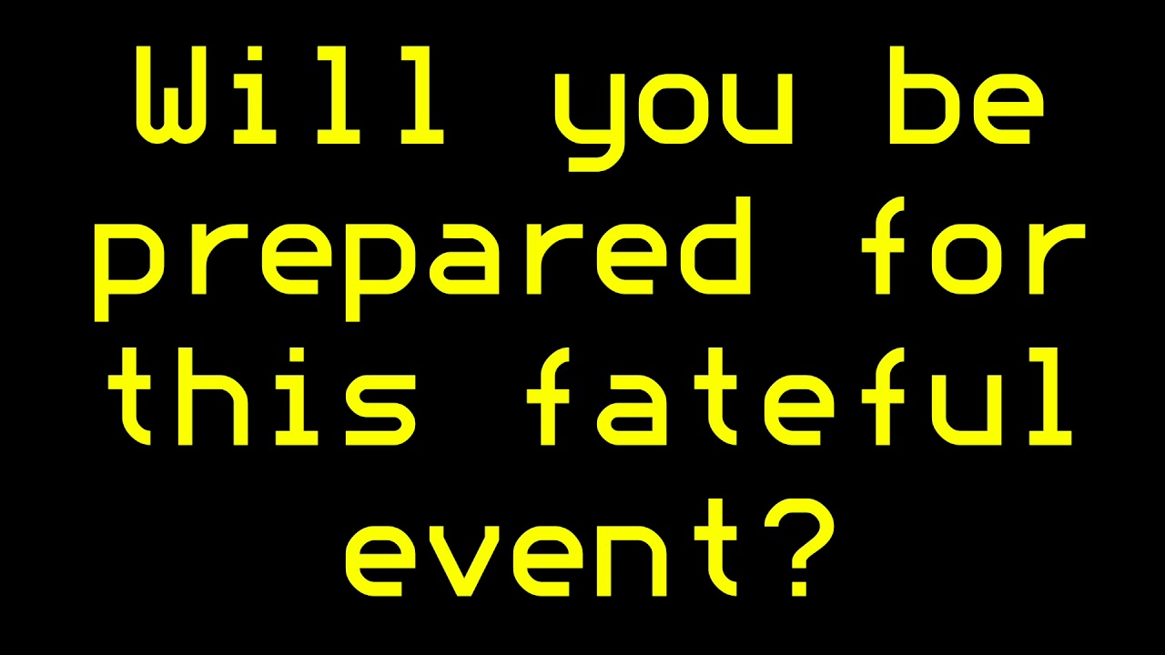 Prepare Yourselves... - YouTube