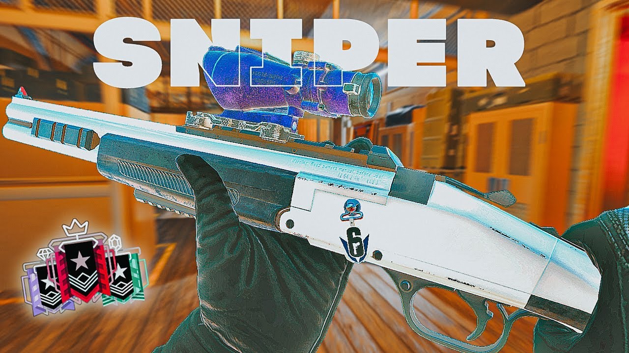 COMO é jogar de SNIPER no Rainbow six siege - YouTube