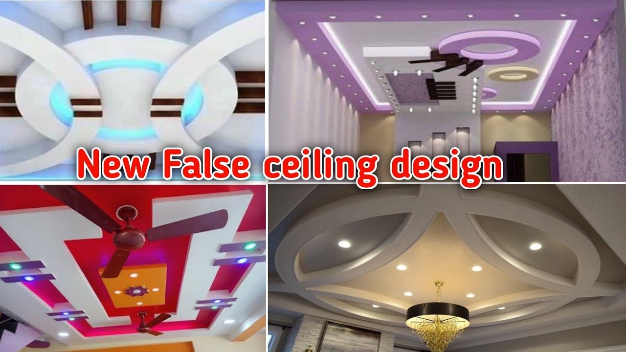 False ceiling design for bedroom with fan|| Ceiling ke design|| Blue ...