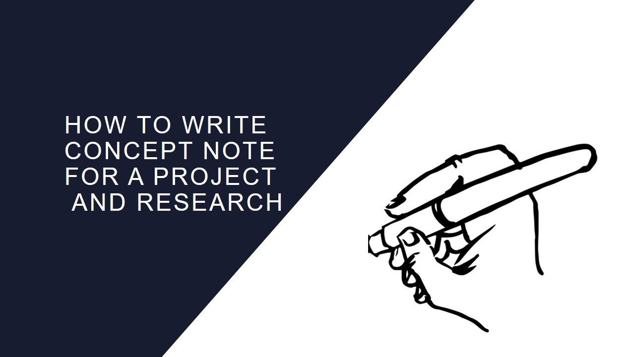 Concept Note Preparation - YouTube