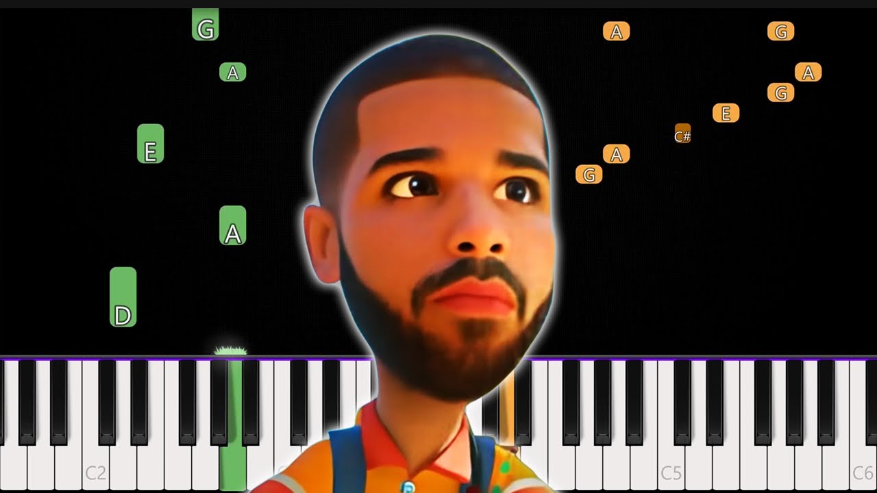 How to Play "Drake Drake Go Away" on Piano - YouTube